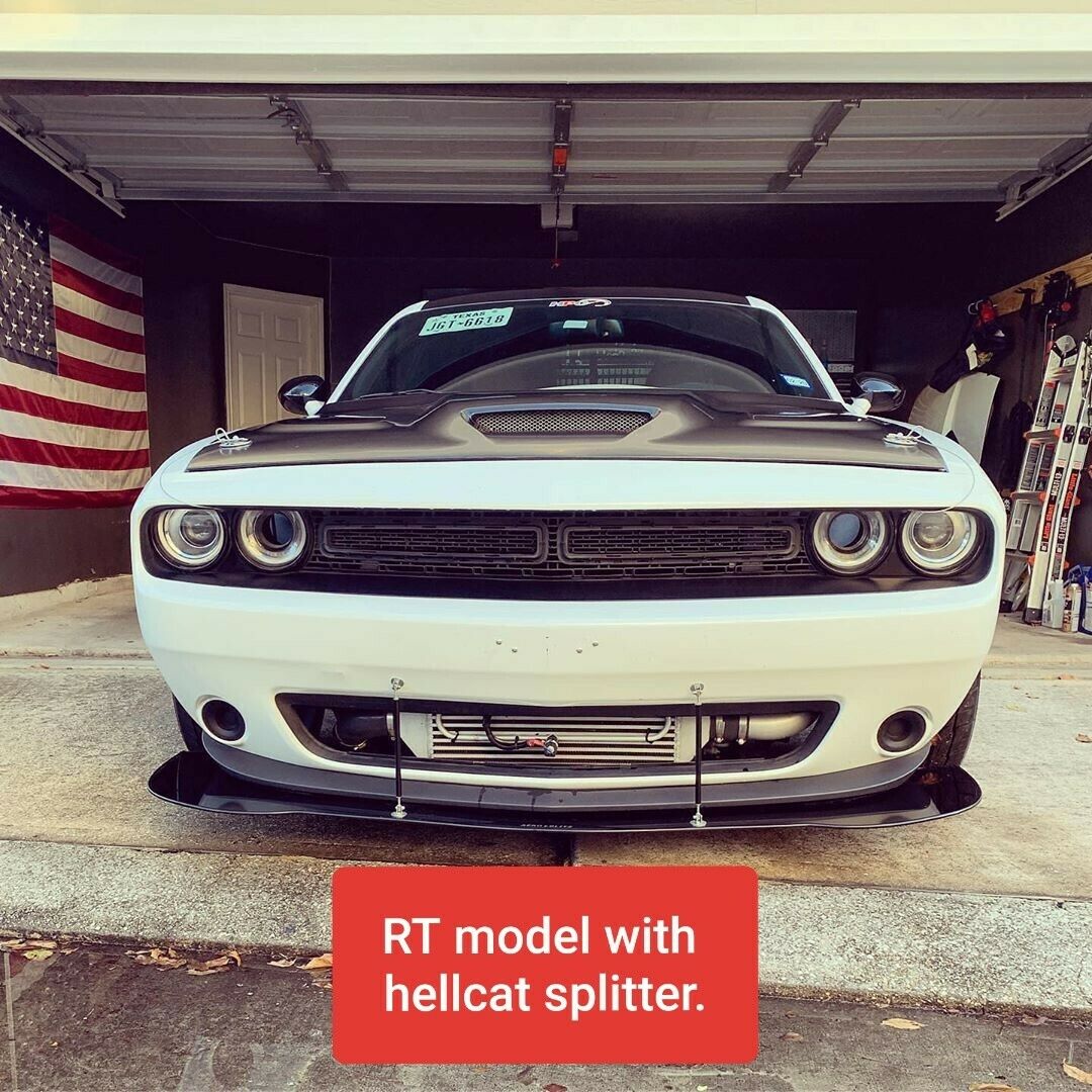 Dodge Challenger Hellcat Front Splitter – AERO BLITZ Racing